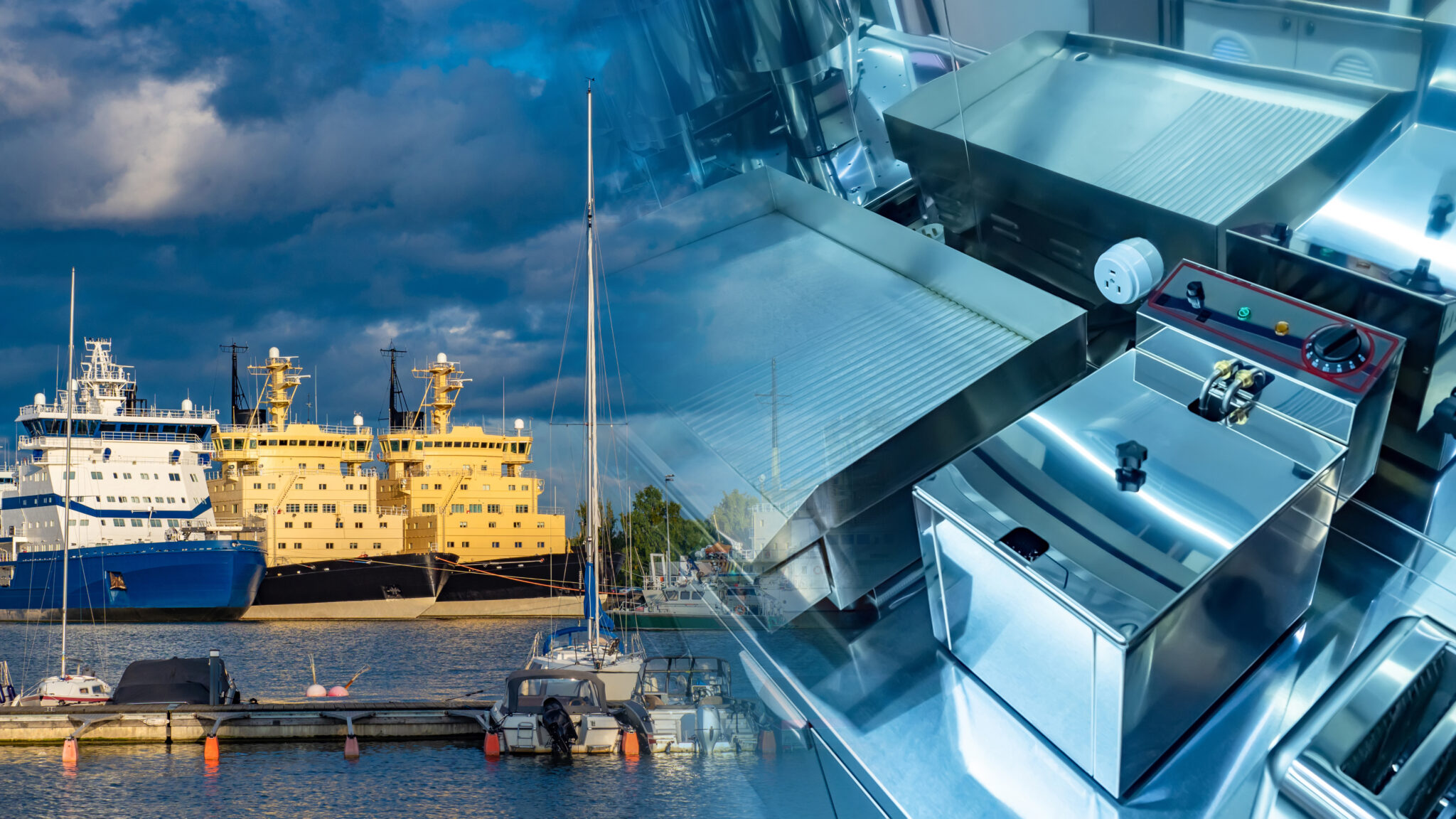 Boat Kitchens Design and Marine Catering Equipment for Ships